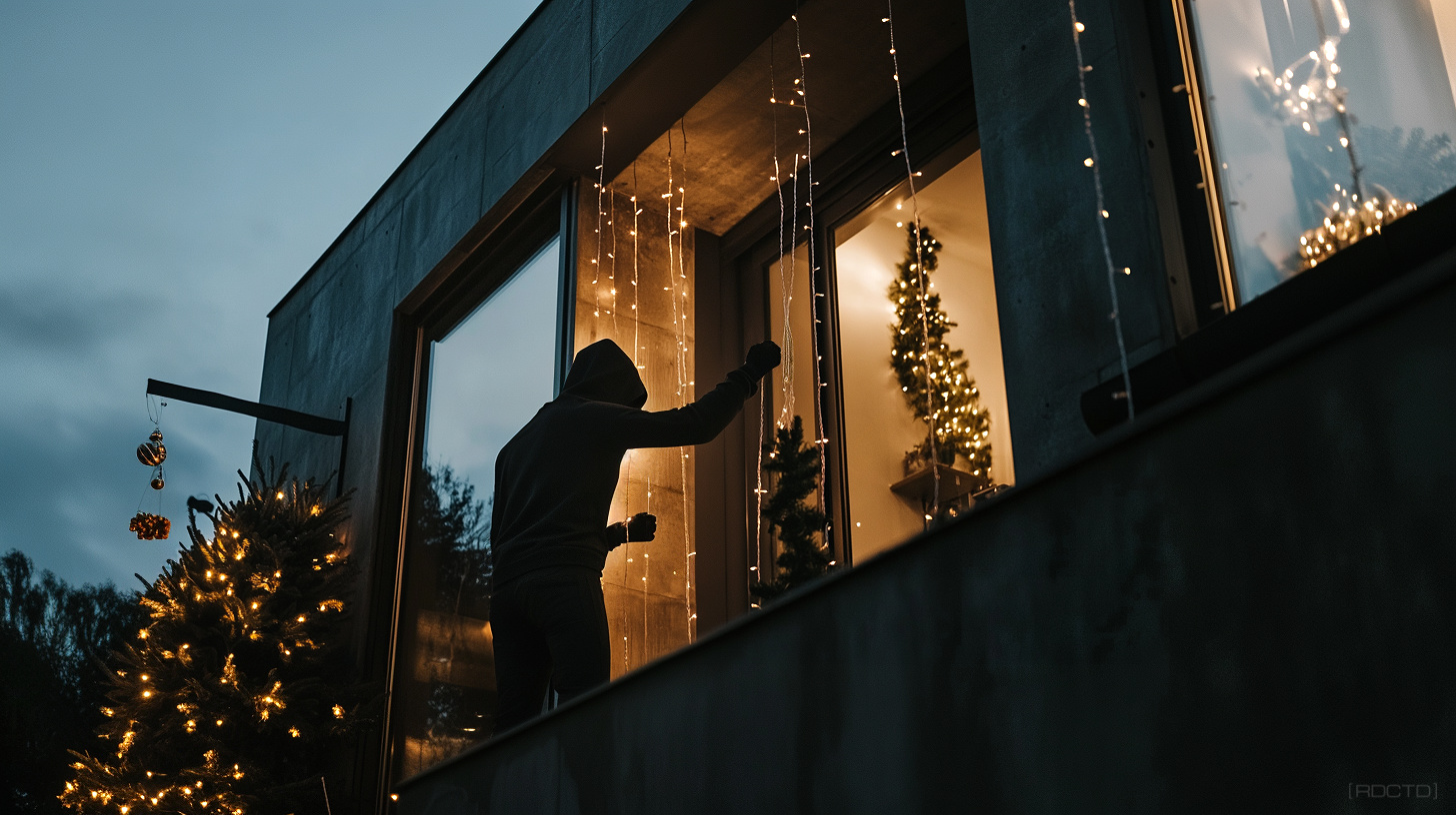 12 Ways to Use Christmas Decorations as Home Security | TRDCRFT